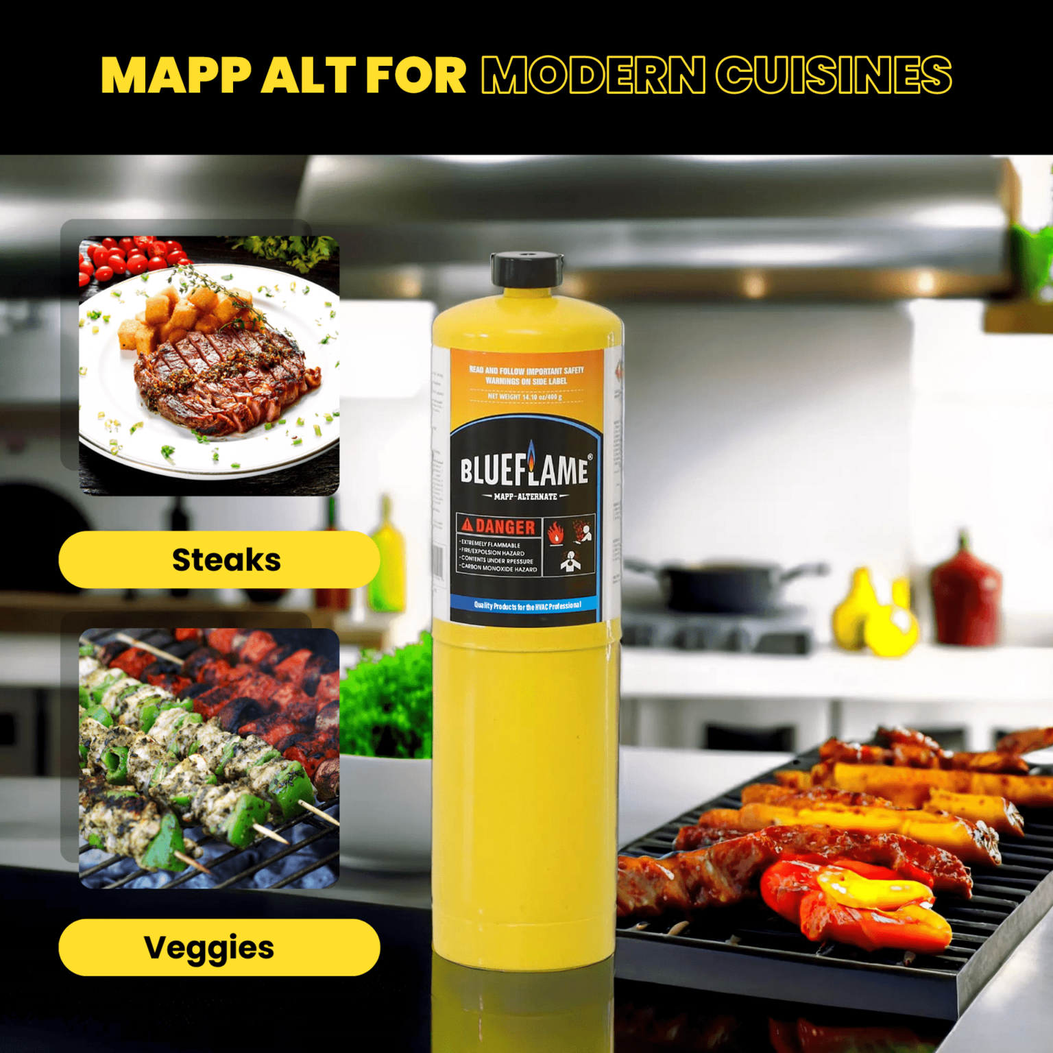 MAP-Pro Gas Cylinders | BlueFlame - Reliable MAPP Pro Gas for Professionals